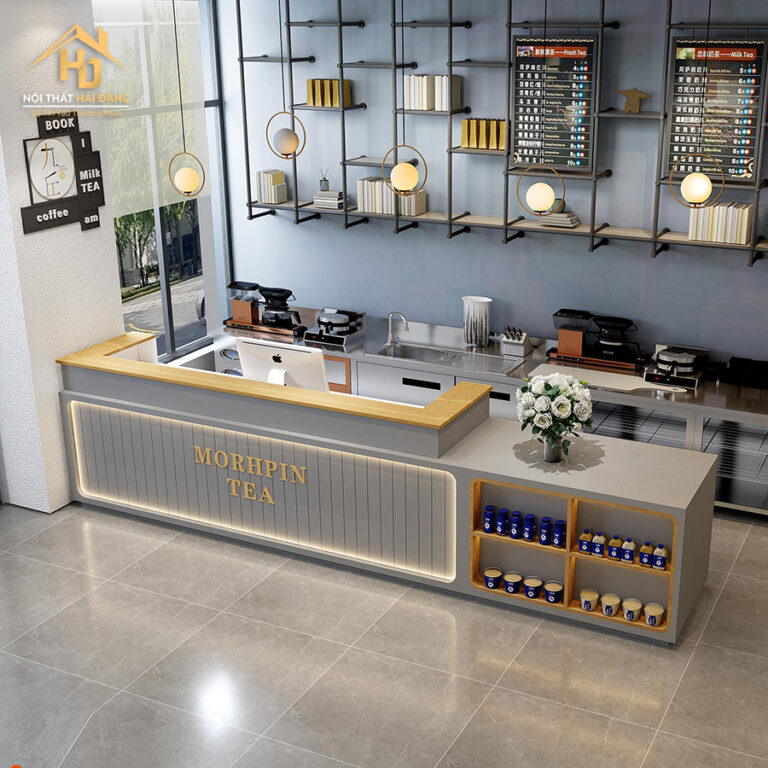 Kích Thước Quầy Bar Tiêu Chuẩn Cho Quán Cafe, Nhà Hàng, Bếp